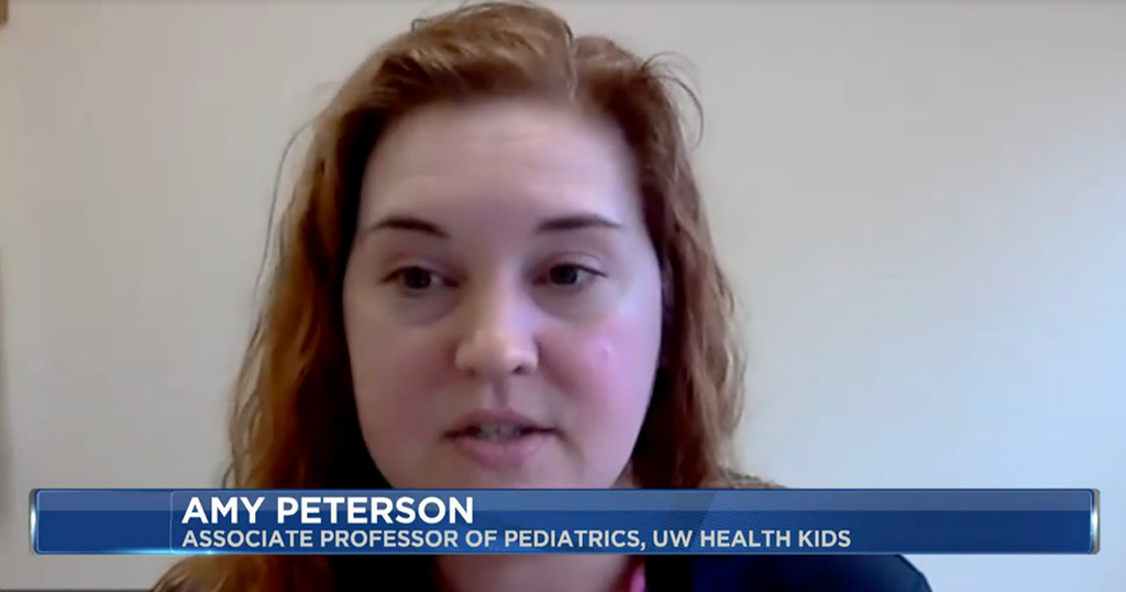 Amy Peterson featured in news media for message on cholesterol screening for kids – Department ...