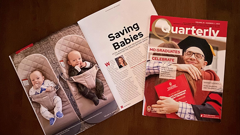 Department of Pediatrics members’ work with UW Health Fetal Diagnosis ...