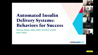 2024 DiSH – WI Session #36: Automated Insulin Delivery Systems ...