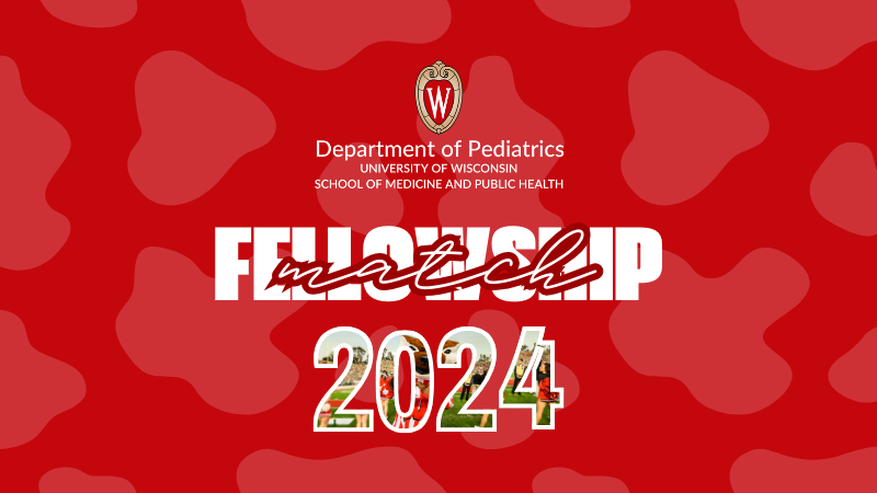 The results are in: Fellowship Match 2024 – Department of Pediatrics ...