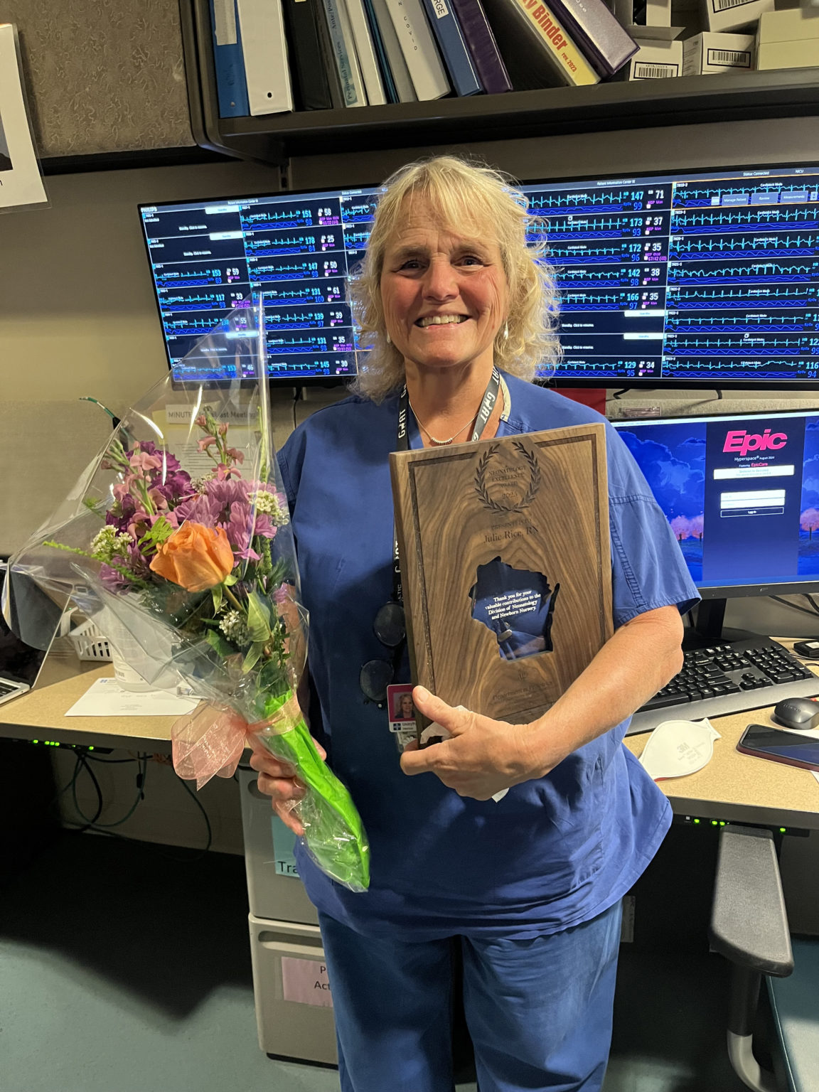 NICU providers name Julie Rice recipient of 2025 Neonatology Excellence ...